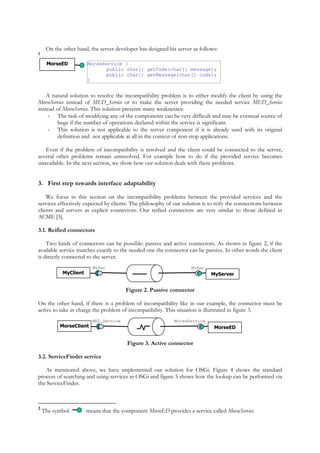 Dynamic Interface Adaptability in Service Oriented Software | PDF
