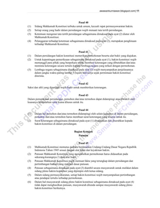 2003 24 mahkamah konstitusi | PDF
