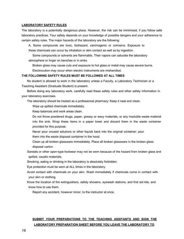 2003 pharmaceutical comounding laboratory 1 | PDF