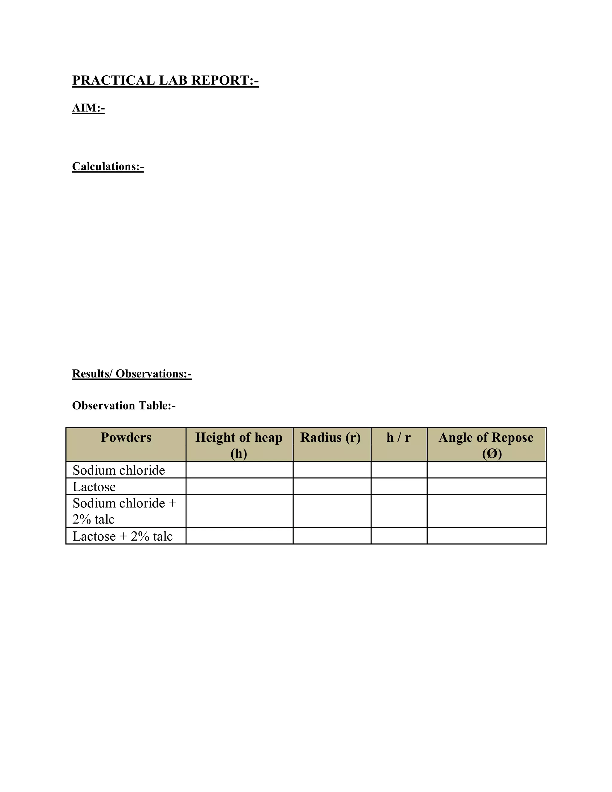 2003 physical pharmacy laboratory manual 1 | PDF