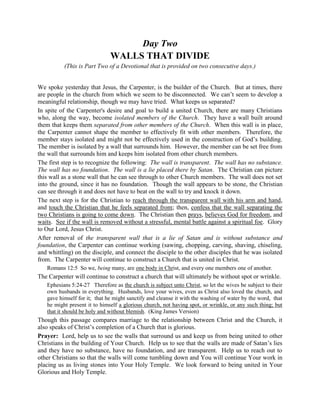 Jesus The Man - A Carpenter and Not a Shepherd - Why? | PDF