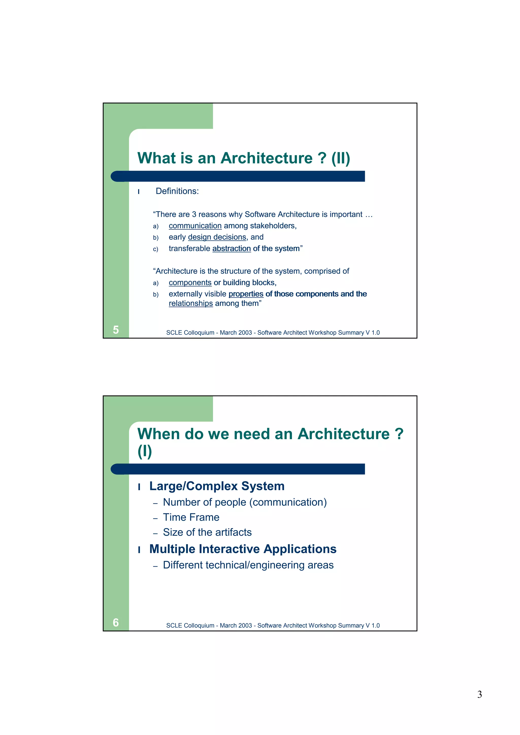 Software Architecture | PPT