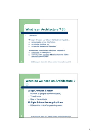 Software Architecture | PPT