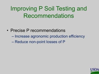 Dr. Chad Penn - Developing A New Approach To Soil Phosphorus Testing ...