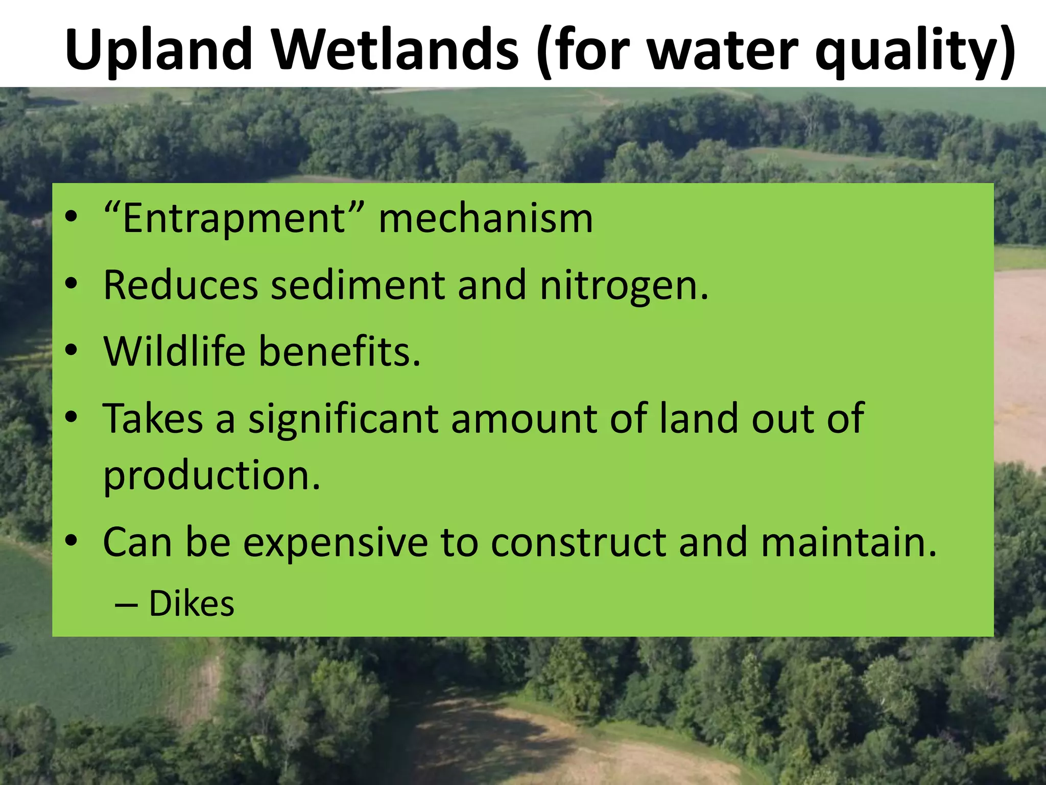 Justin McBride - New Conservation Practices: Cascading Waterways ...