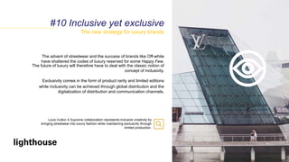 Key trends defining the future of luxury | PPT