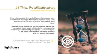 Key trends defining the future of luxury | PPTX