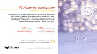 Key trends defining the future of luxury | PPTX