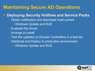 200308 Active Directory Security | PPT