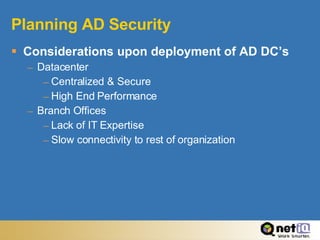 200308 Active Directory Security | PPT