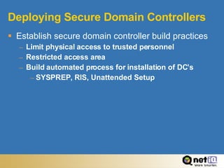 200308 Active Directory Security | PPT