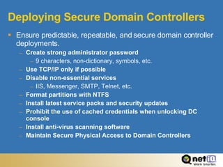 200308 Active Directory Security | PPT