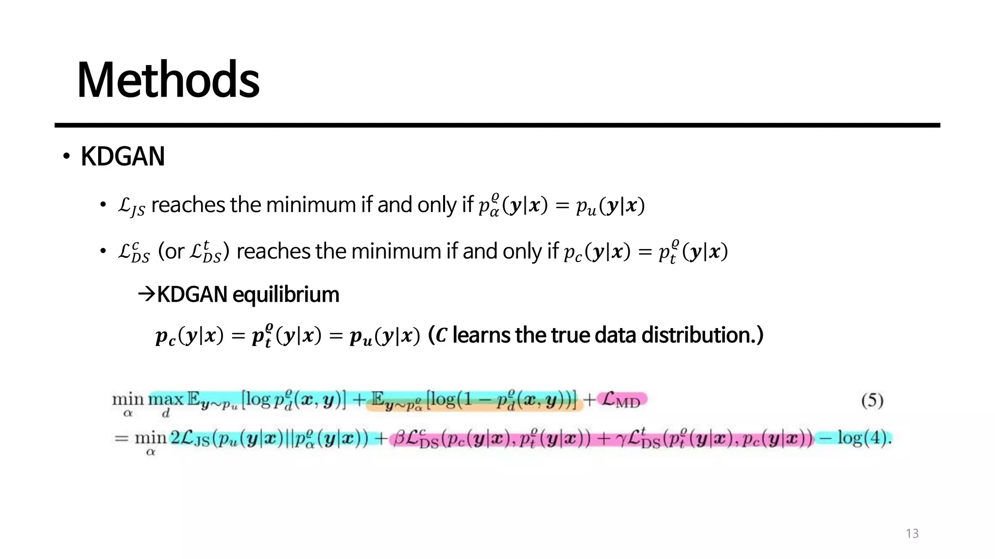 KDGAN: Knowledge Distillation with Generative Adversarial Networks | PPT | Free Download