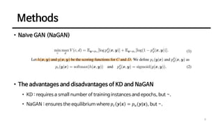 KDGAN: Knowledge Distillation with Generative Adversarial Networks | PPT