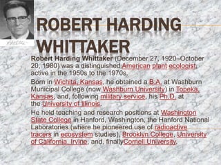 R.H.wittaker 5 kingom of classification | PPT