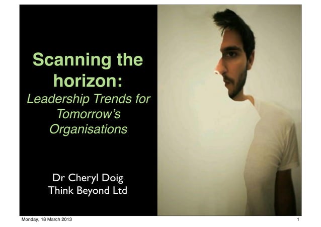 Scanning the Horizon: Leadership Trends | PPT