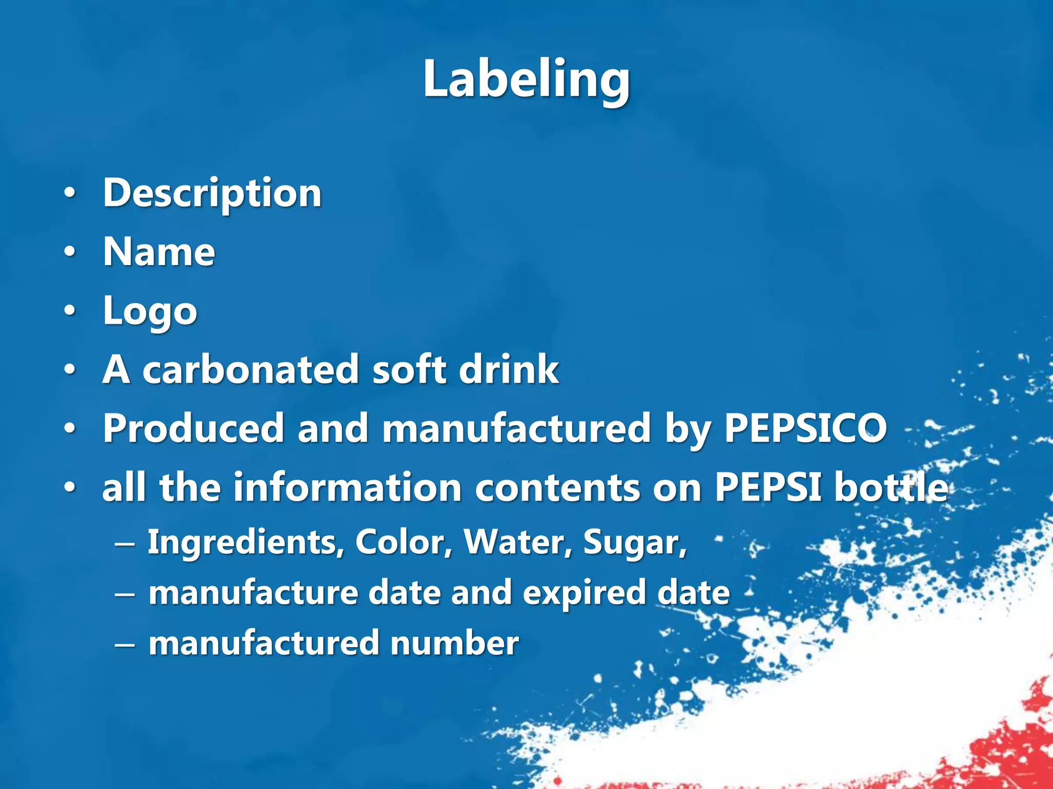 PepsiCo | PPT