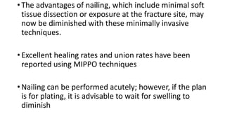 200330 Controversies in the intramedullary nailing of tibia | PPTX