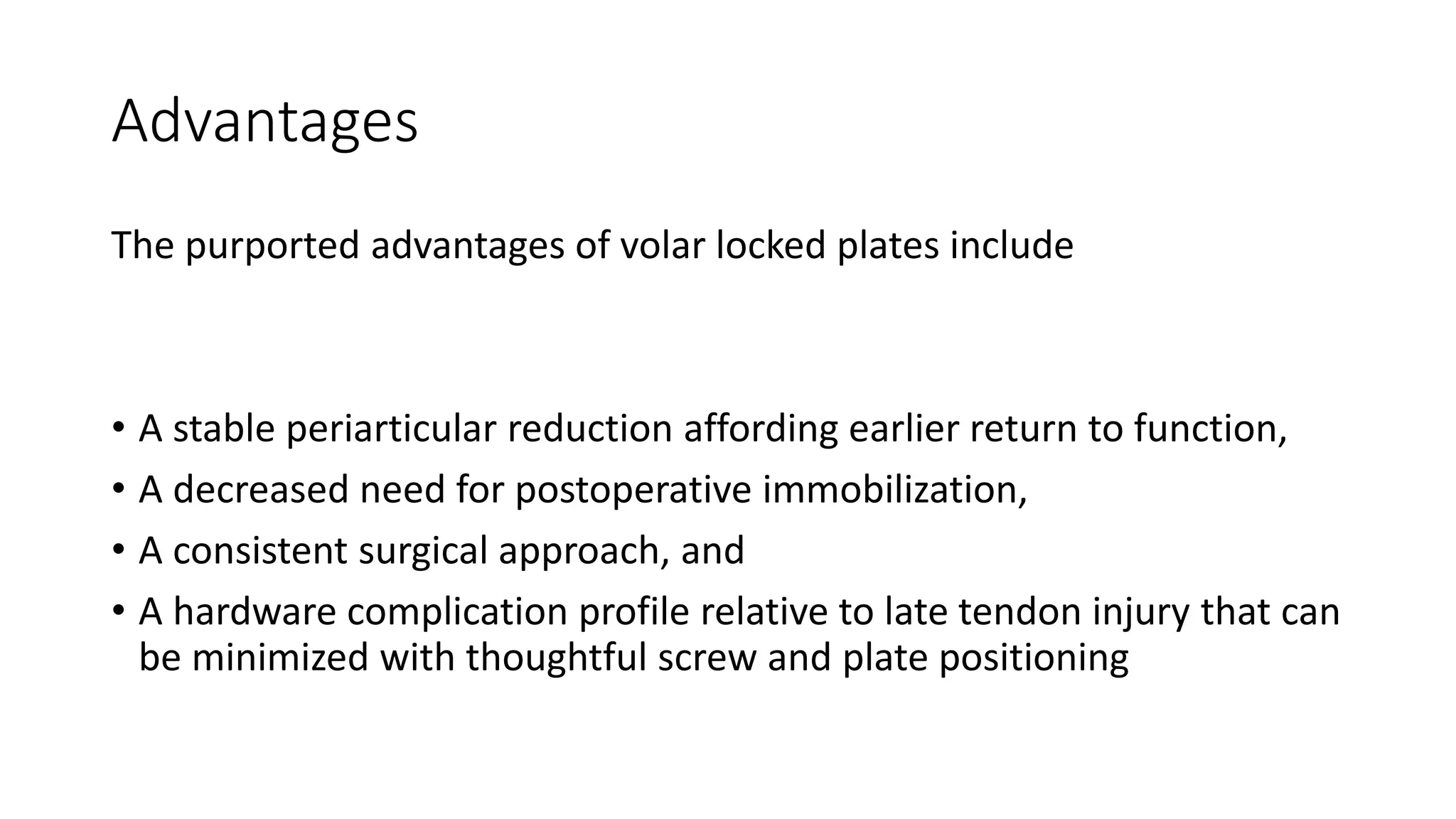 200331 Volar plate fixation for distal radius | PPTX