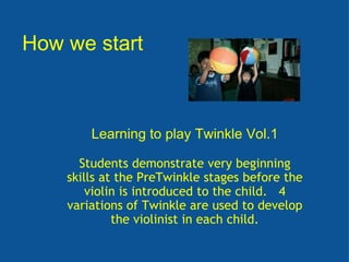 Suzuki Violin Students | PPT