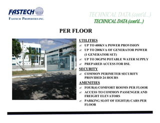 2010 FASTECH BUILDING PROSPECTUS | PPT
