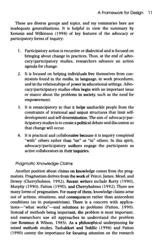 2003 creswell a framework for design | PDF