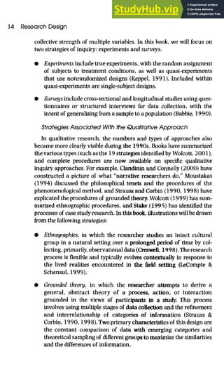 2003 Creswell A Framework For Design | PDF