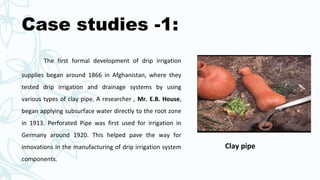 DRIP IRRIGATION | PPT