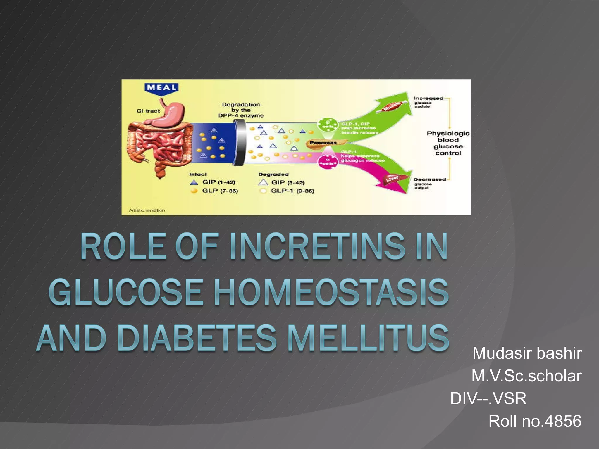 2003 role of incretins in glucose homeostasis and diabetes | PPT