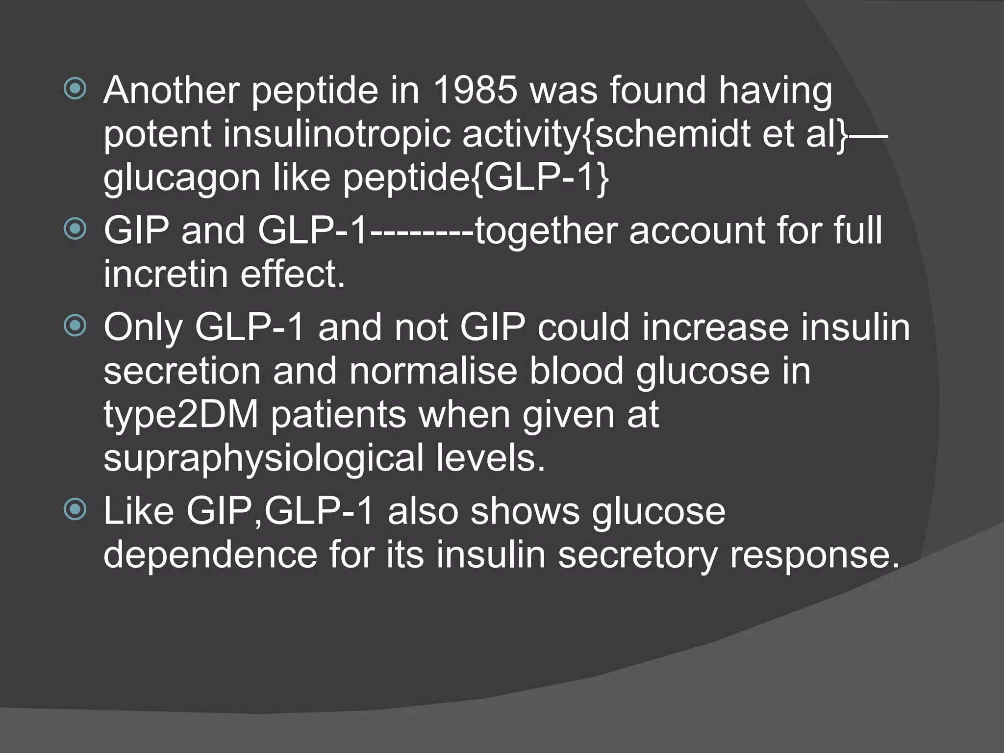 2003 role of incretins in glucose homeostasis and diabetes | PPT