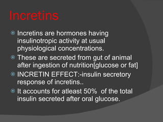 2003 role of incretins in glucose homeostasis and diabetes | PPT ...