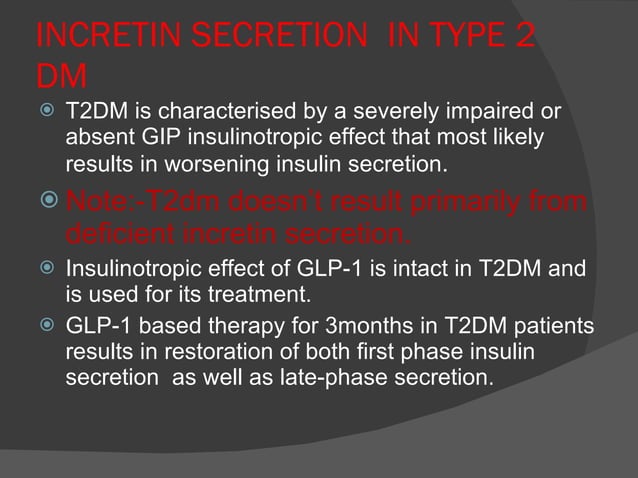 2003 role of incretins in glucose homeostasis and diabetes | PPT ...