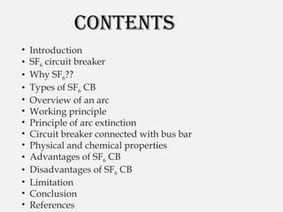 SF6 CIRCUIT BREAKER | PPS