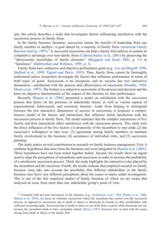 2003 sharma, chrisman, chua | PDF | Business Administration | Business