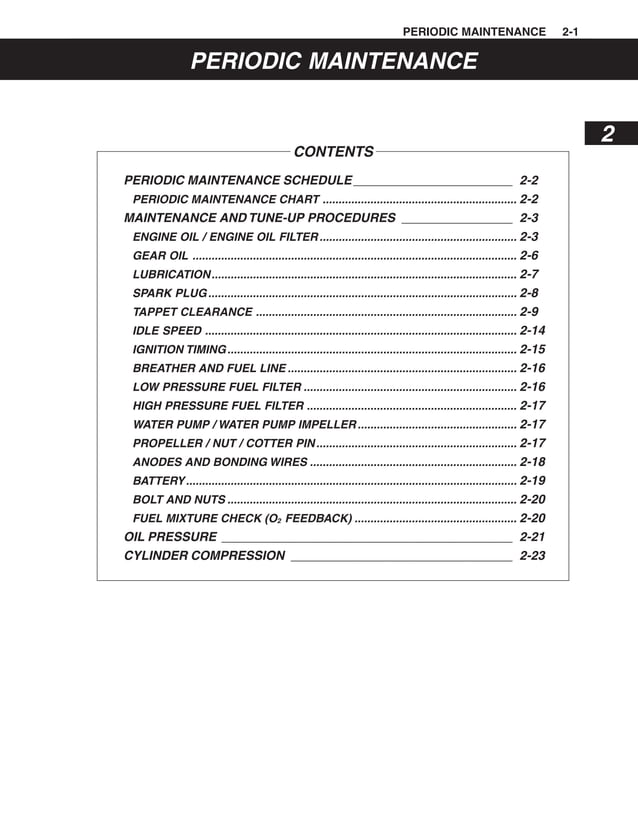 2003 suzuki outboard df90, df100, df115, df140 service repair manual | PDF