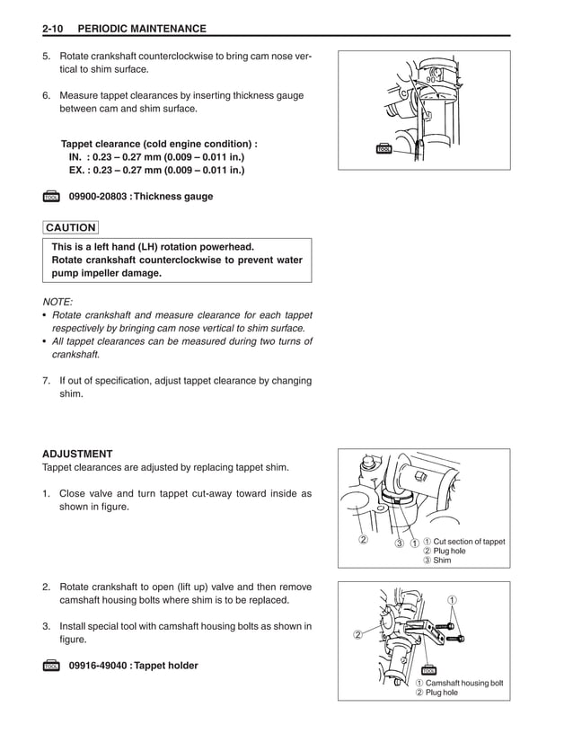 2003 suzuki outboard df90, df100, df115, df140 service repair manual | PDF