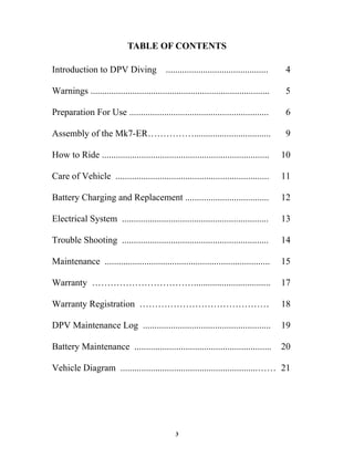 Farallon Scooter DPV 2004 01-13 manual-mk-7_er | PDF