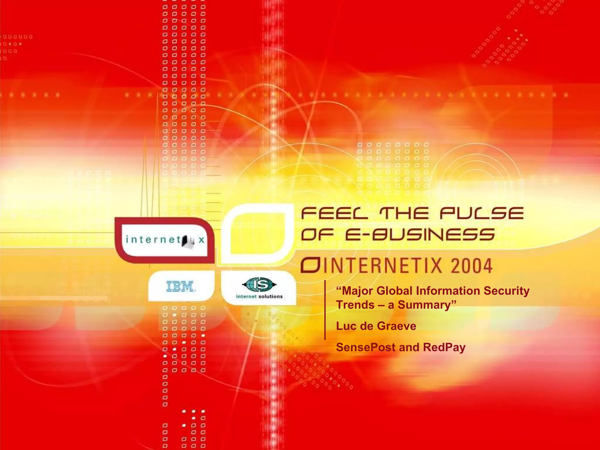 Major global information security trends - a summary | PPT