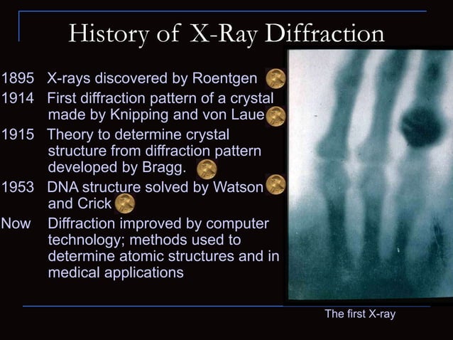 X-Ray Diffraction-Instrumentation and application | PPT | Chemistry ...
