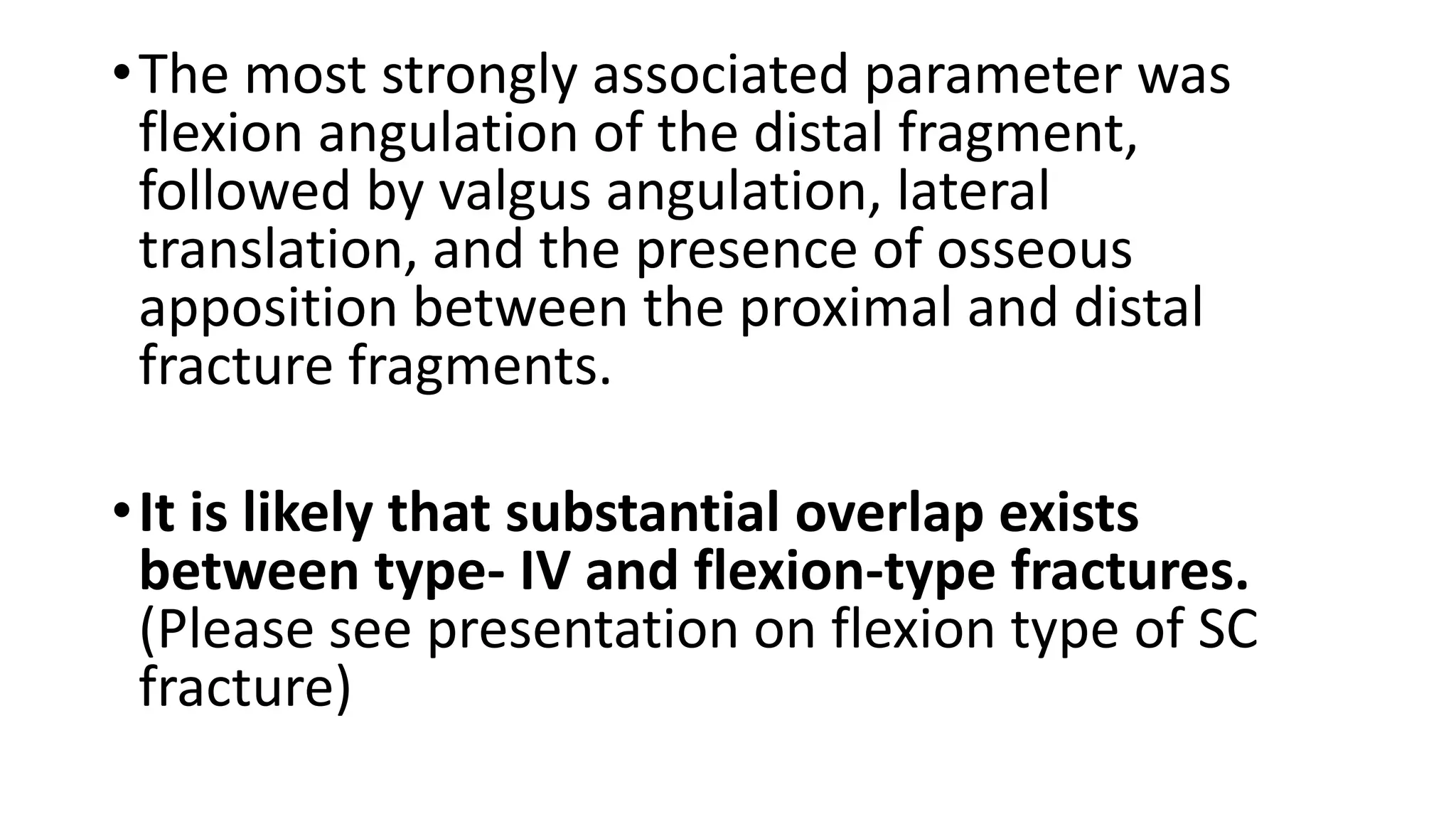 200402 Pediatric Gartland type IV Supracondylar humeral fractures | PPT