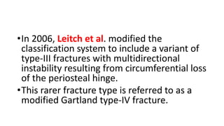 200402 Pediatric Gartland type IV Supracondylar humeral fractures | PPT