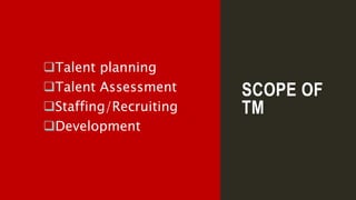 Talent Management at Mc Donalds | PPTX