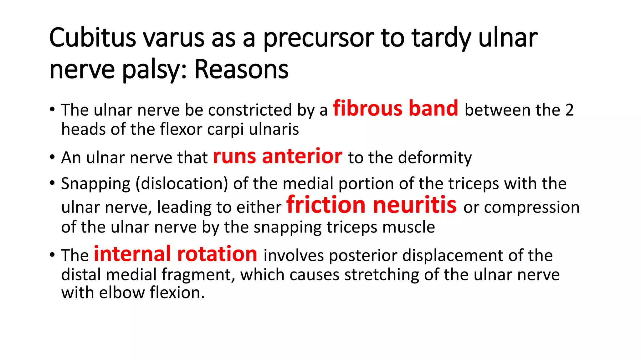 200406 Complications of elbow fractures in children | PPTX