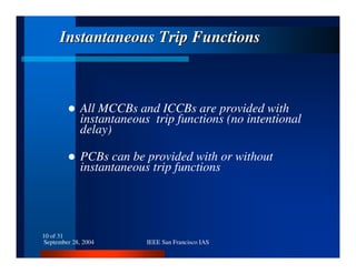 Circuit Breakers Interrupting Capacity and Short-Time Current Rating | PDF