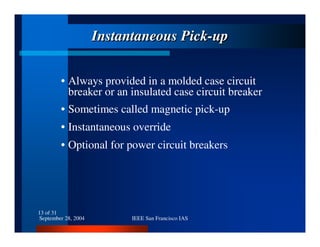 Circuit Breakers Interrupting Capacity and Short-Time Current Rating | PPT