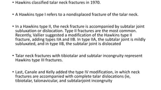 200421 Fractures of the talus | PPTX