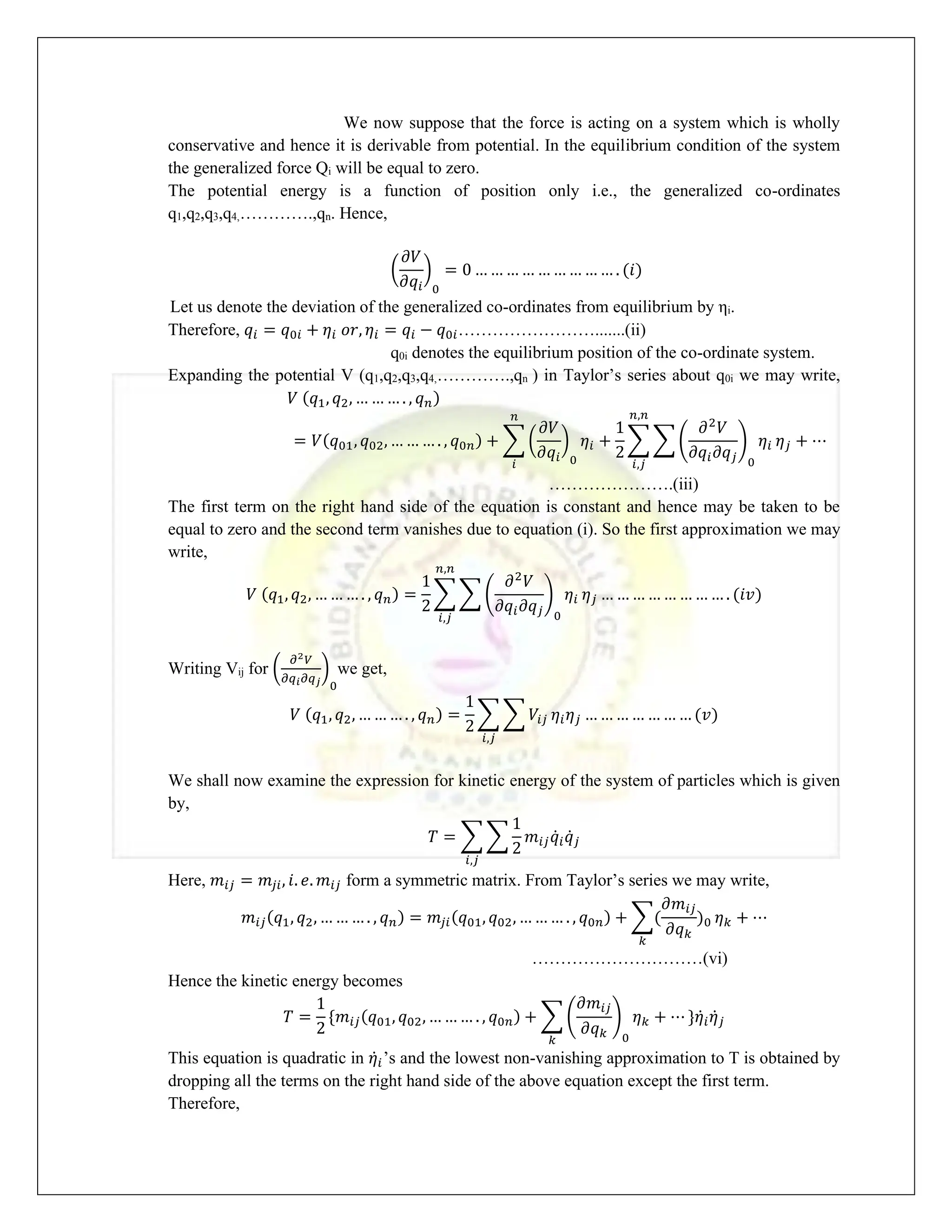 small oscillations.pdf