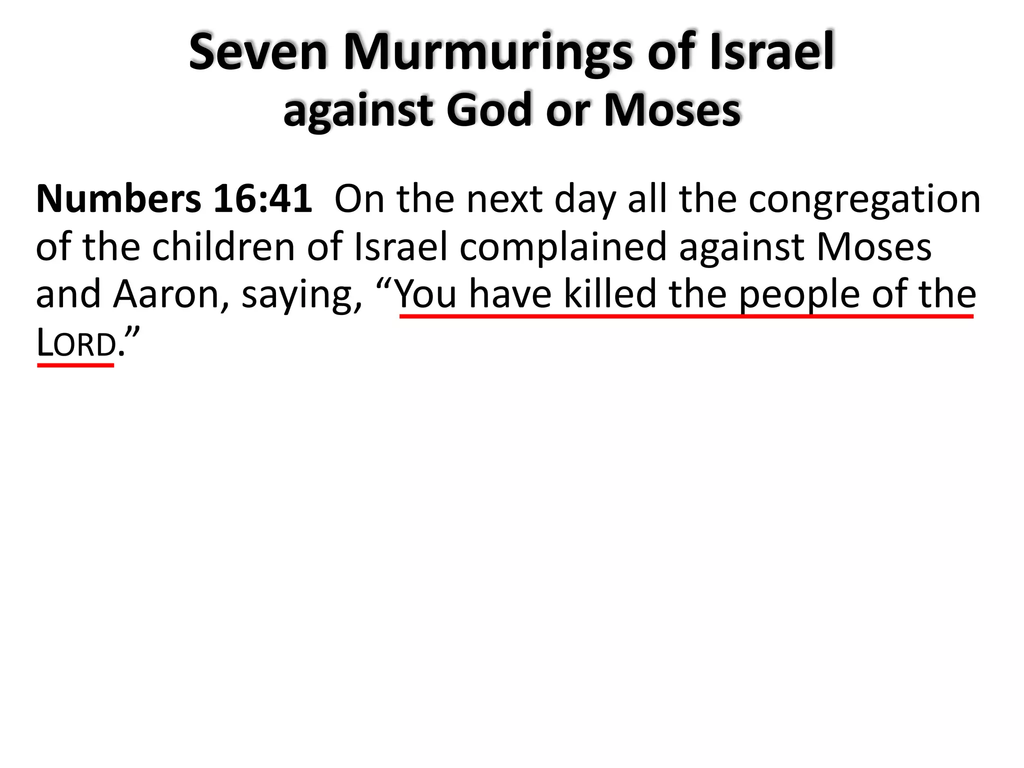 Look & Live - Numbers 21:5-9 | PDF