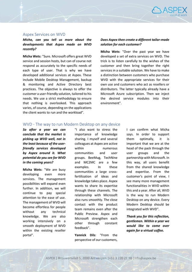 1 year Windows Virtual Desktop! | PDF | Cloud Computing | Internet