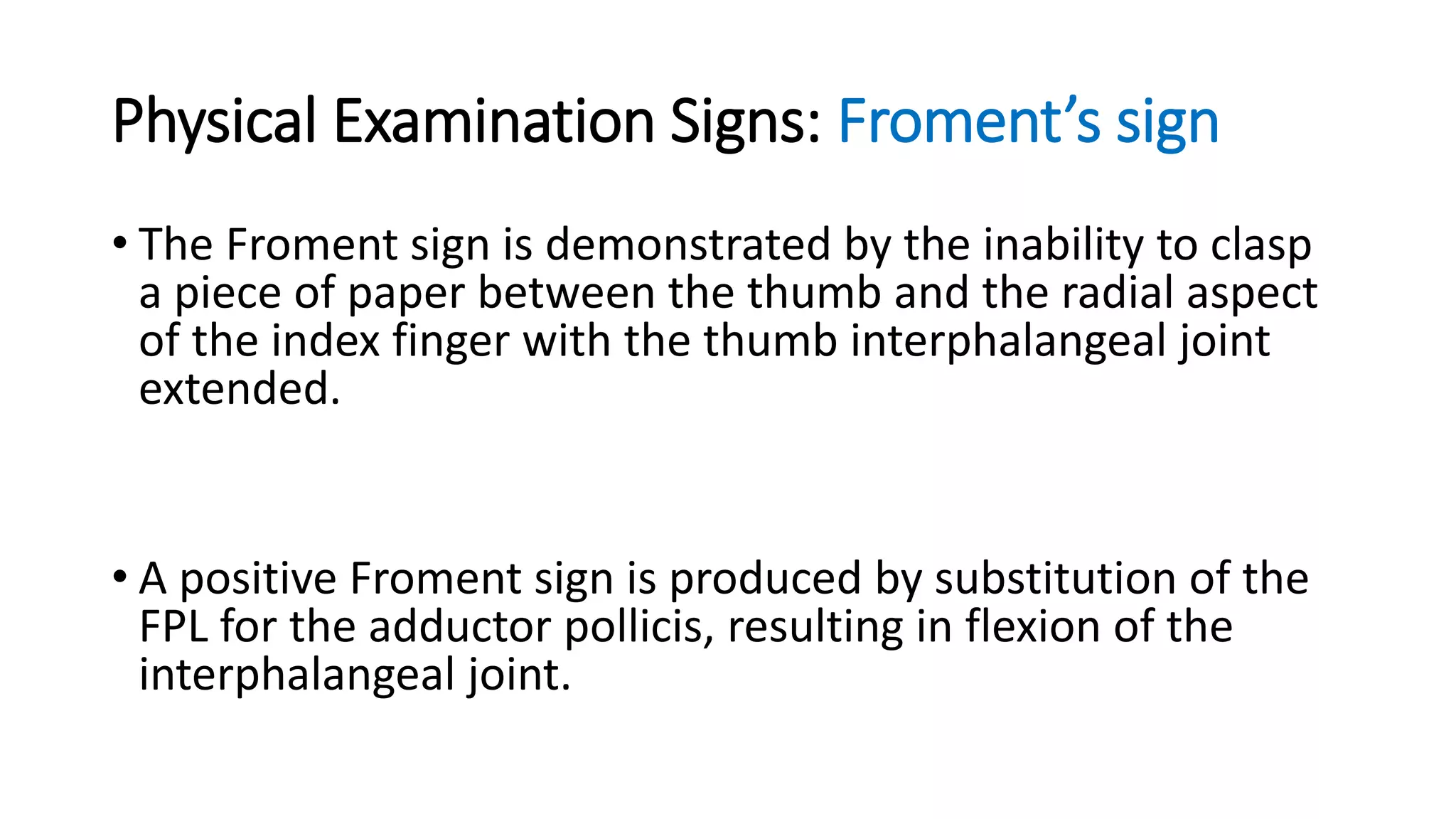 200427 Examination of compressive neuropathies of ulnar nerve | PPTX